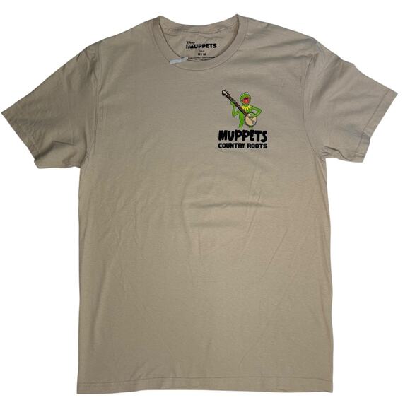 Disney | Shirts | Disney The Muppets Kermit Country Roots Tshirt Mens ...